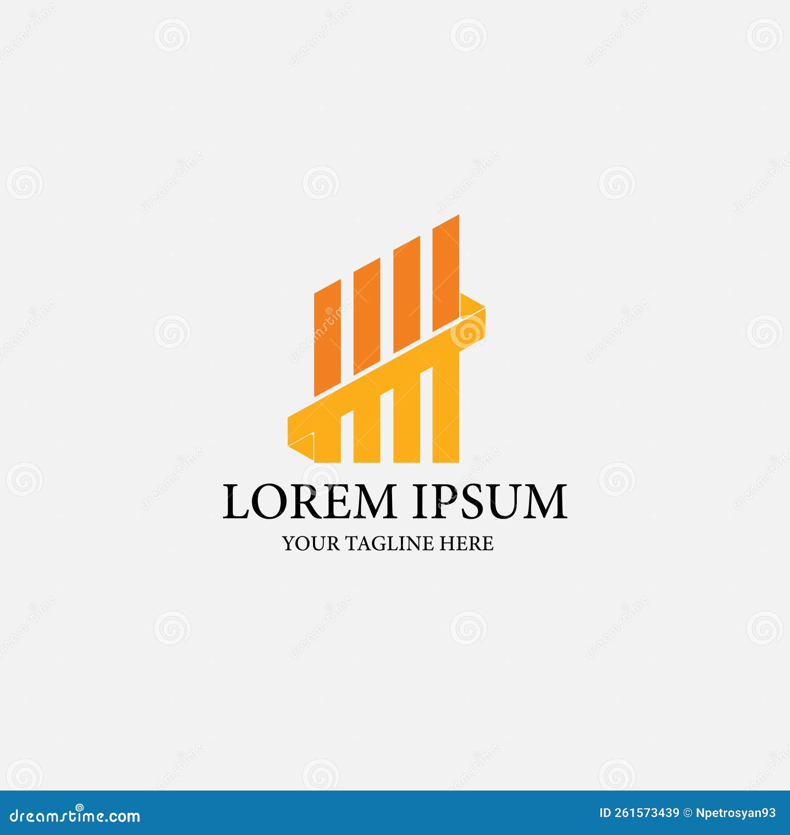 Modern Building Icon Design. Creative Vector Logo Stock Vector ...