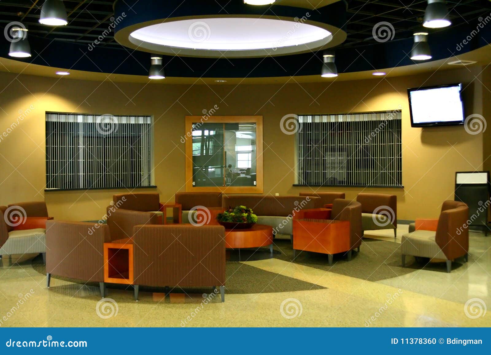 Modern Building Interior stock photo. Image of chair - 11378360