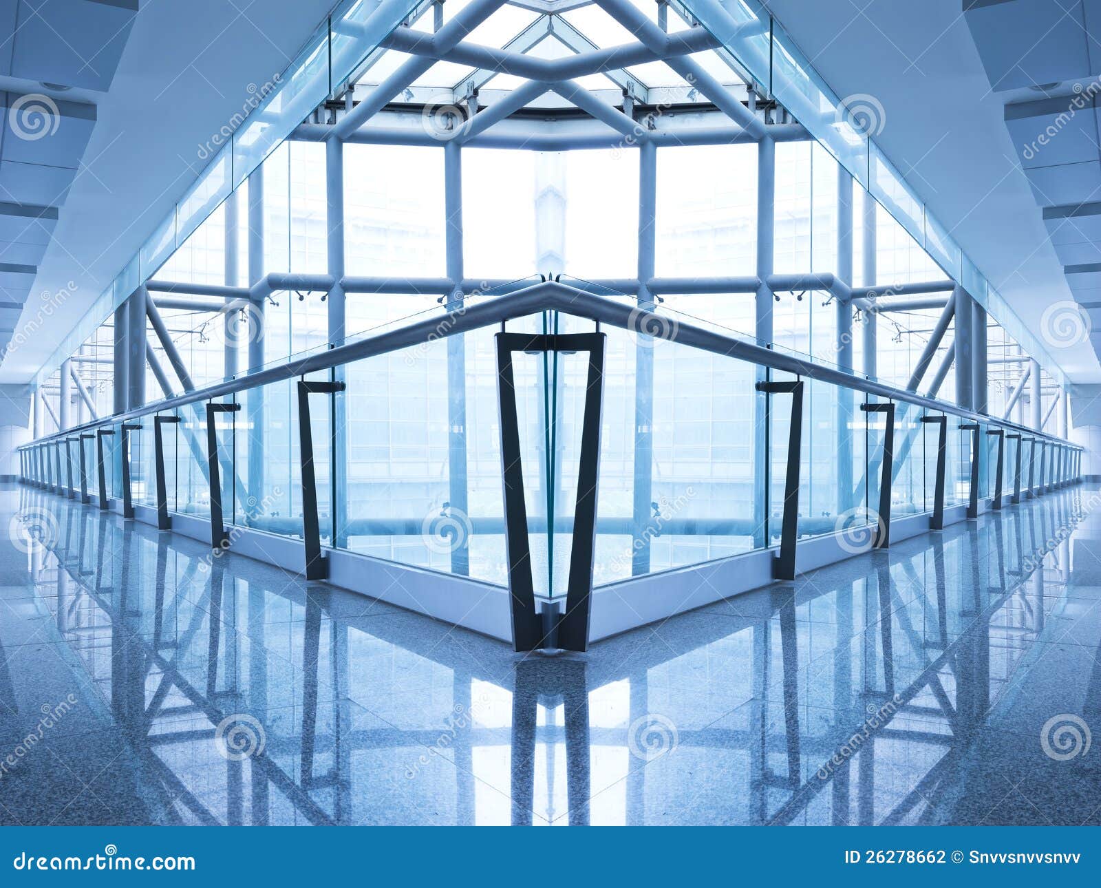 Modern building interior stock photo. Image of tall, roof - 26278662