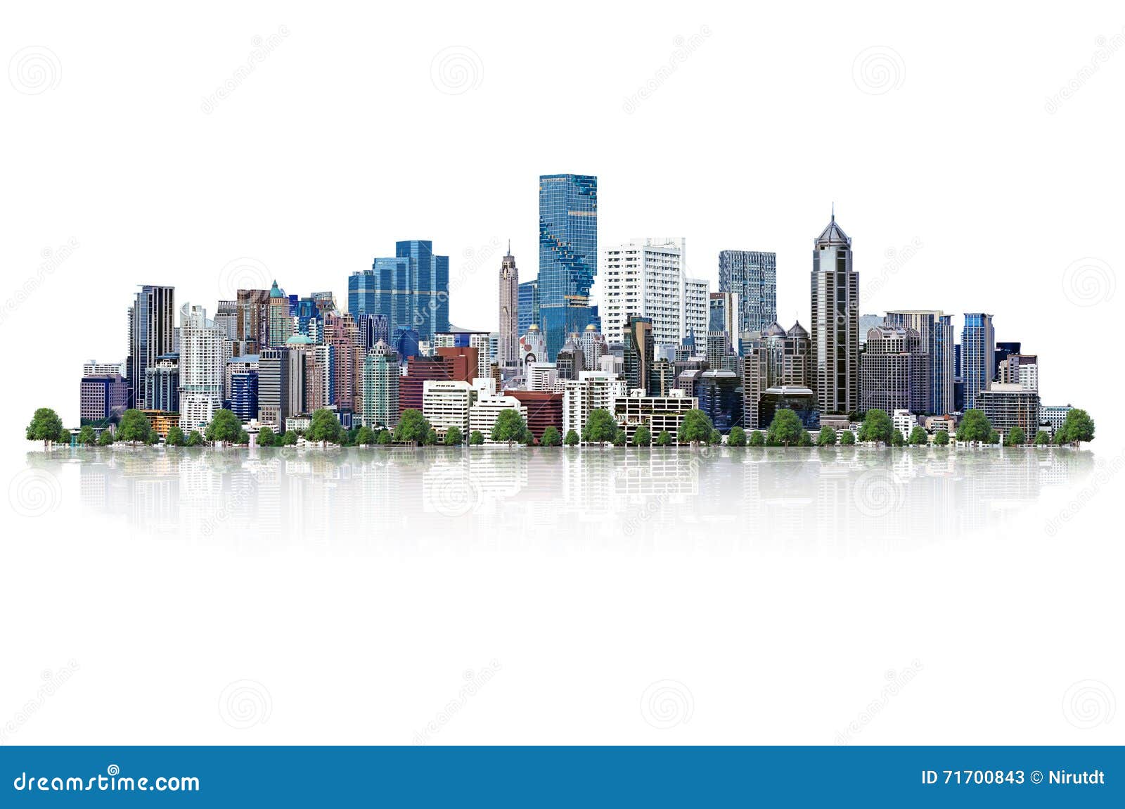 Modern building isolated stock image. Image of architecture - 71700843