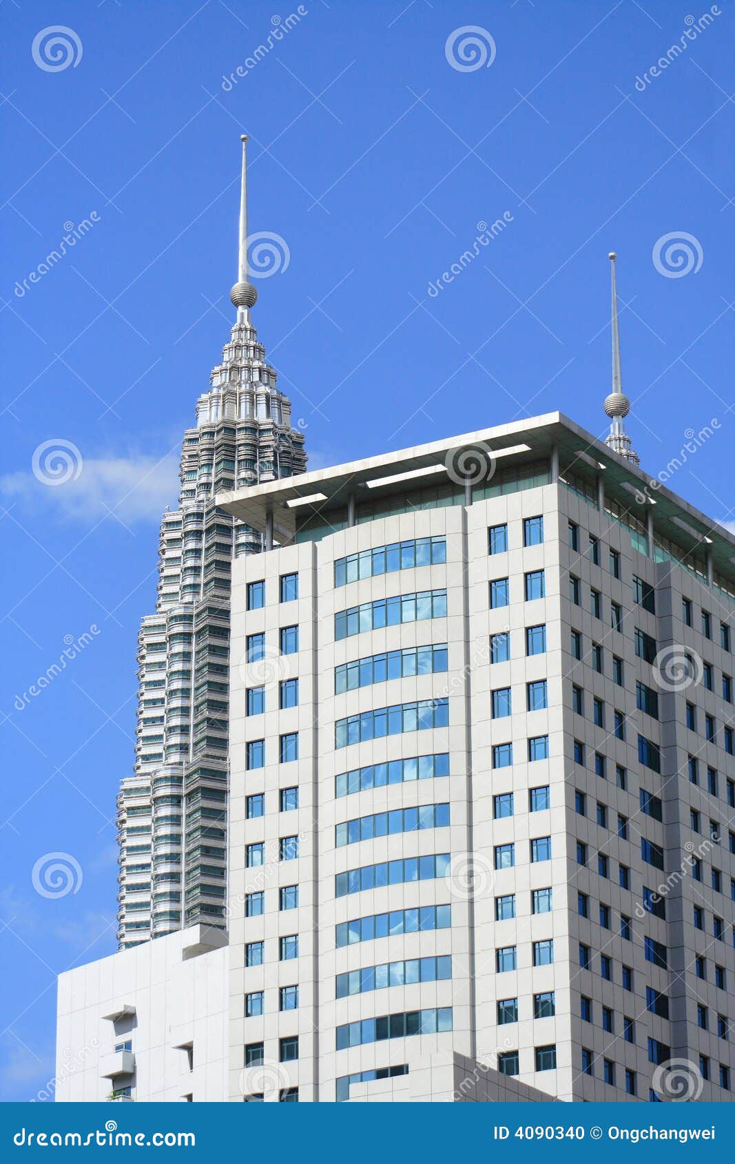 Modern Building in KL stock photo. Image of high, construction - 4090340