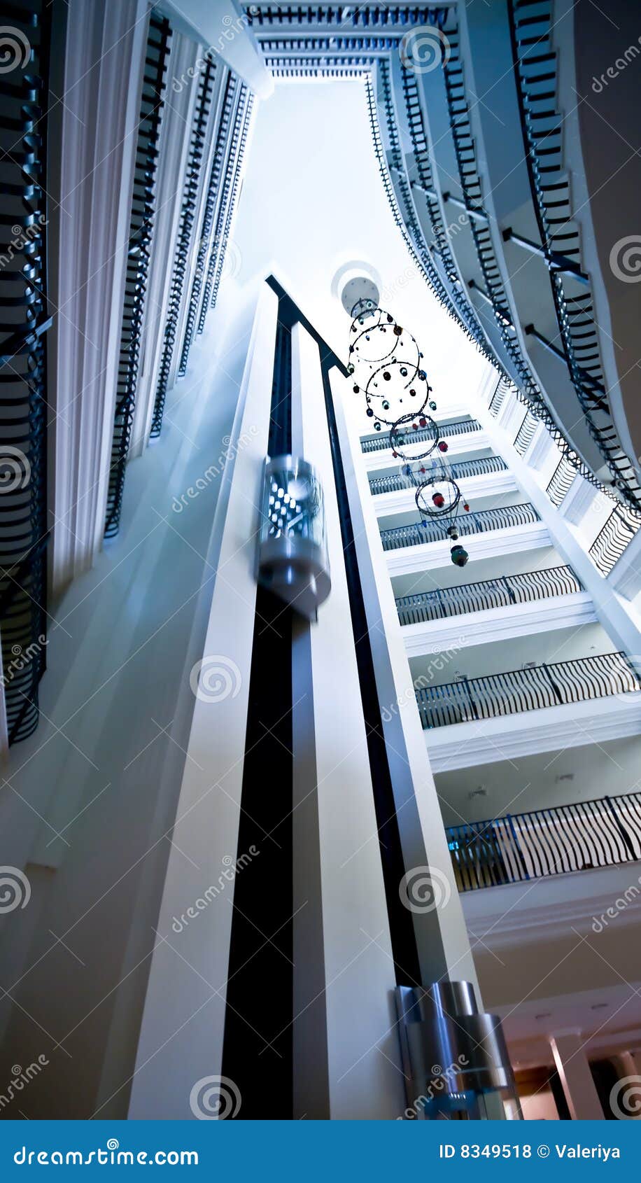 Modern building lift stock photo. Image of high, luxury - 8349518