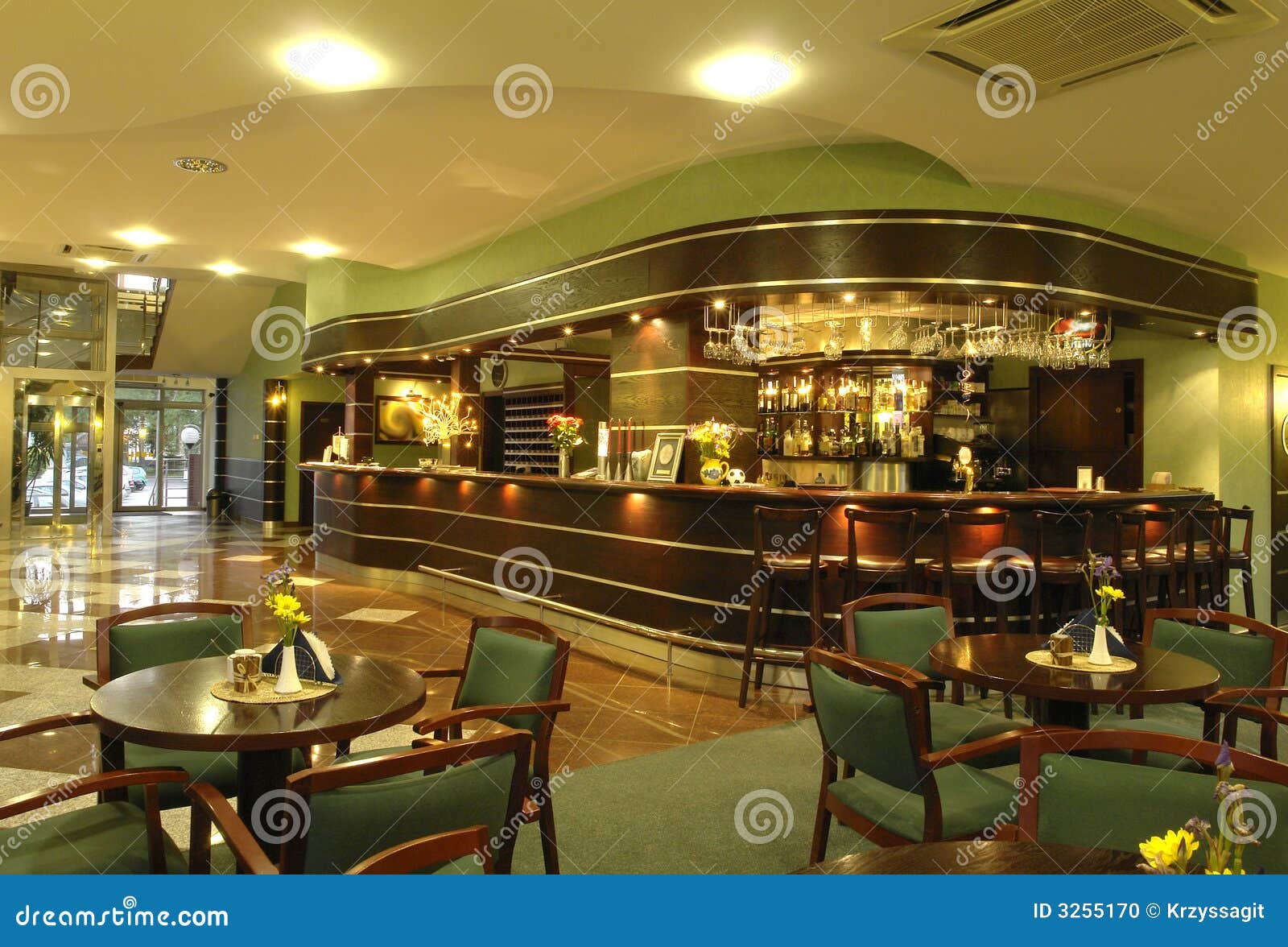 Modern Building Lounge stock photo. Image of costly, counter - 3255170