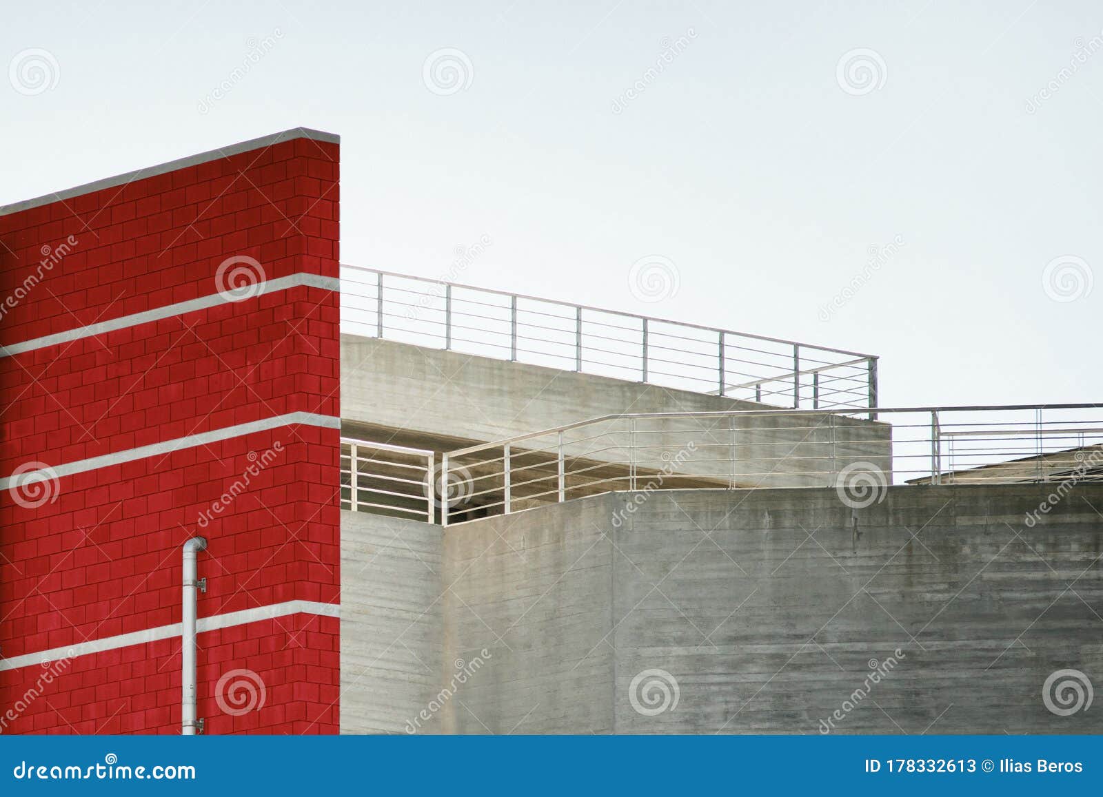 Modern building stock image. Image of colors, abstract - 178332613