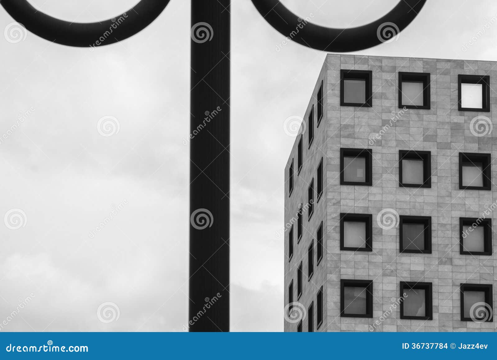 Modern building stock photo. Image of fascist, squared - 36737784