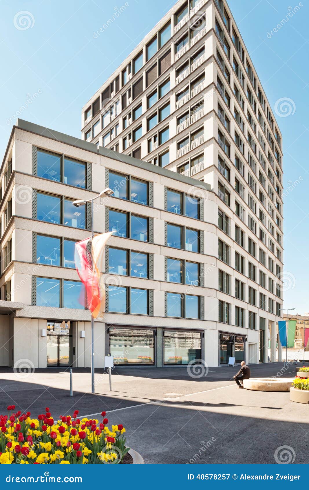 Modern building, outdoor stock image. Image of outdoor - 40578257