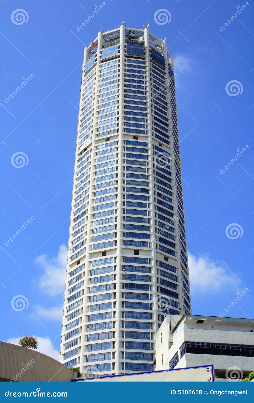 Modern Building in Penang stock photo. Image of city, develop - 5106658