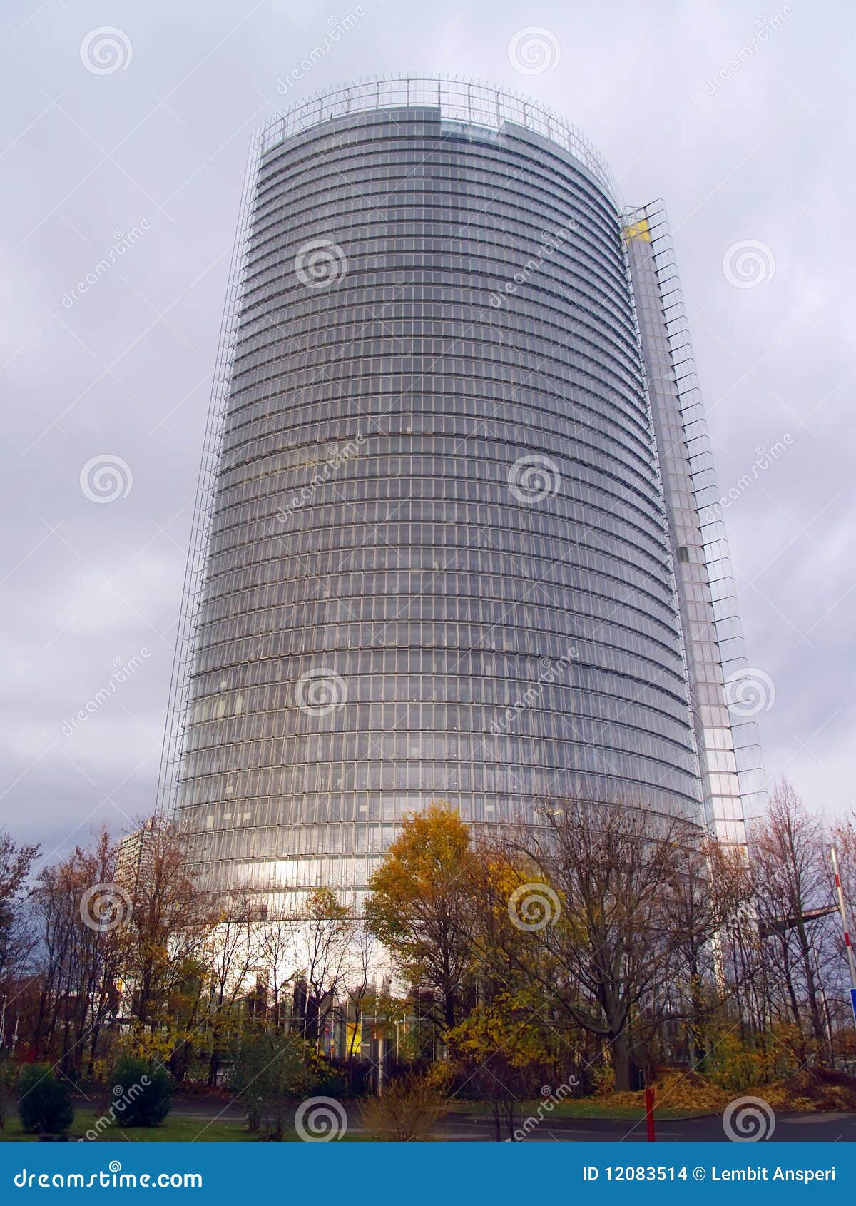 Modern Building Post-Tower in Bonn Stock Photo - Image of manage ...