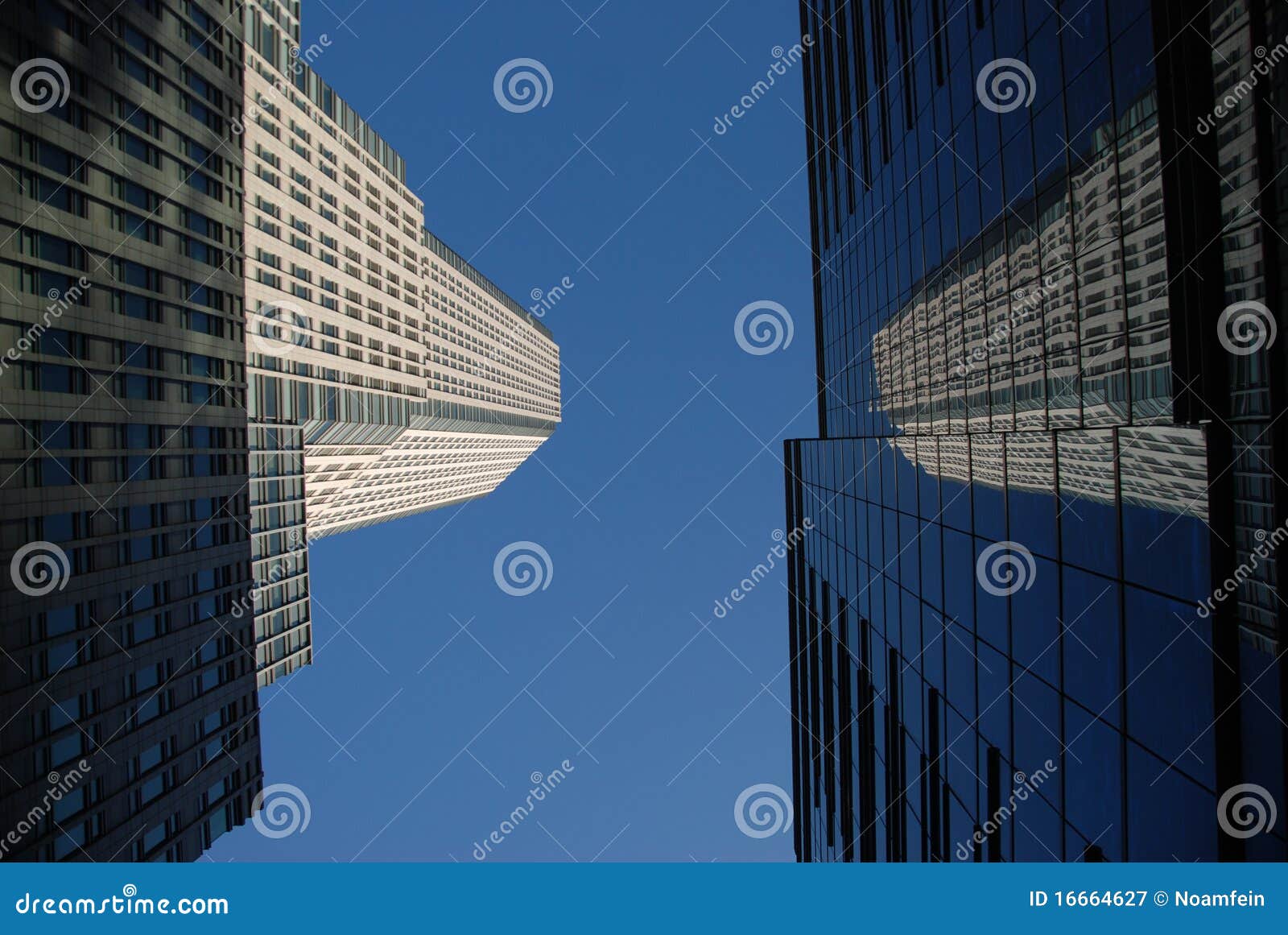 Modern building reflection editorial photography. Image of business ...