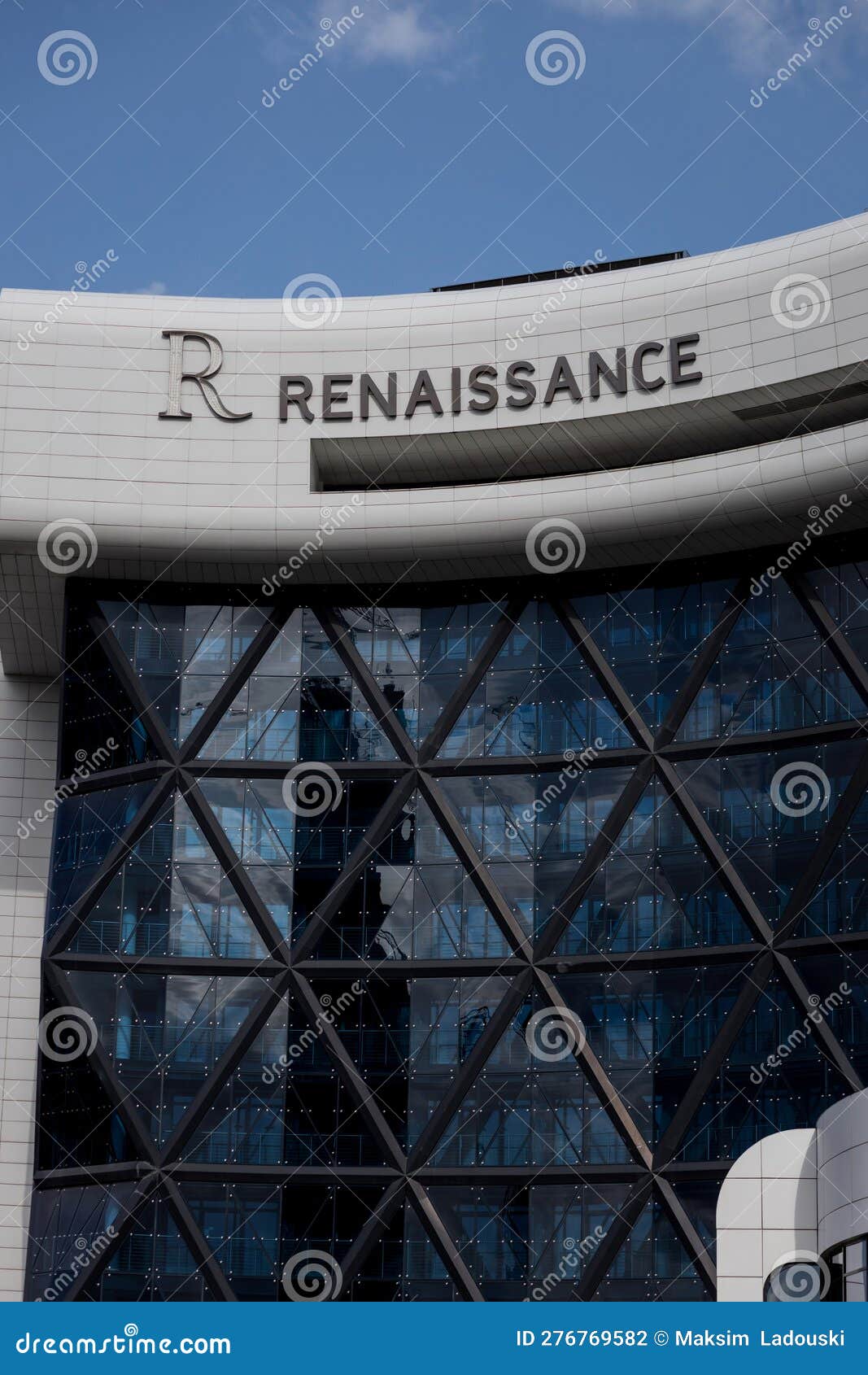 Old Building In The Neo-renaissance Style In Kyiv. The Hotel ...