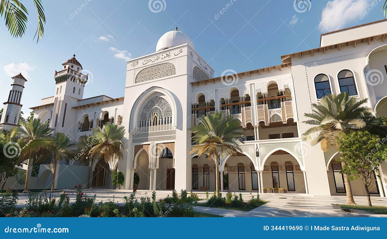 Modern Building Seamlessly Integrates Traditional Arabic Elements ...