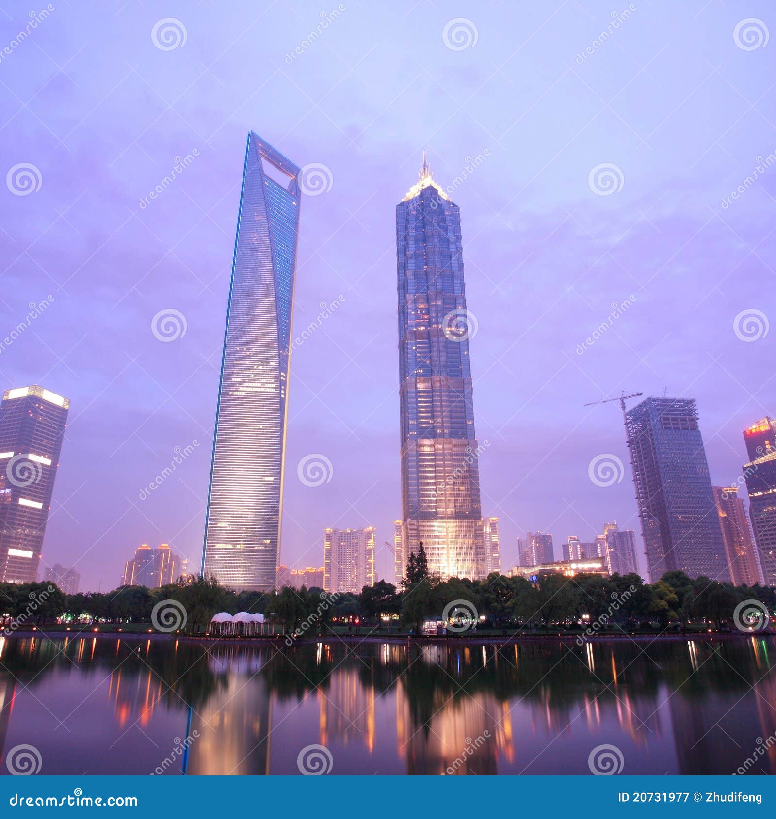 Modern Building in Shanghai Stock Image - Image of city, tower: 20731977