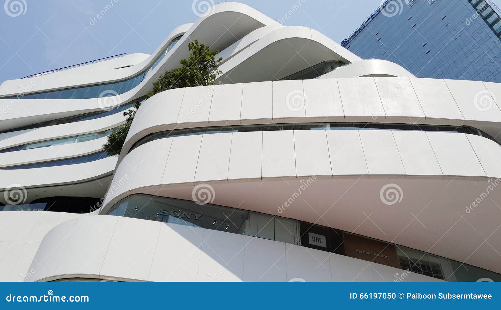 Modern building shape editorial image. Image of idea - 66197050