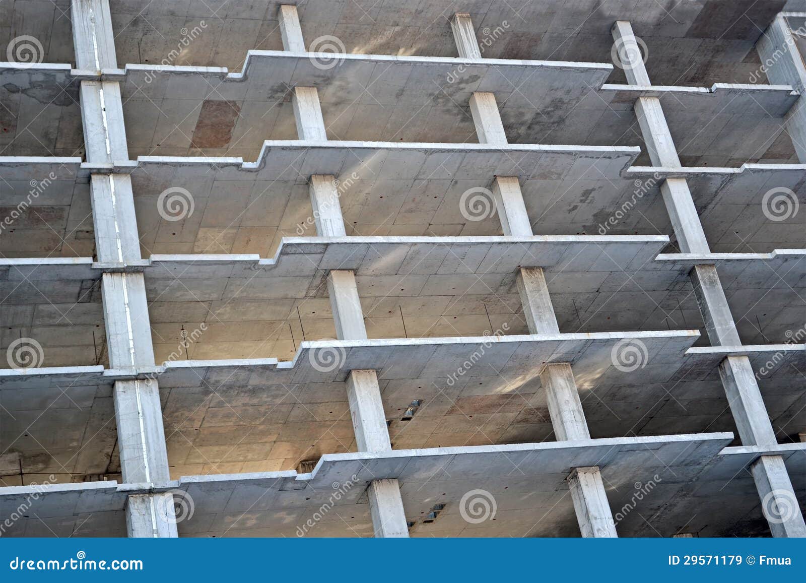 Modern Building Site, Armature Construction, Stock Image - Image of ...