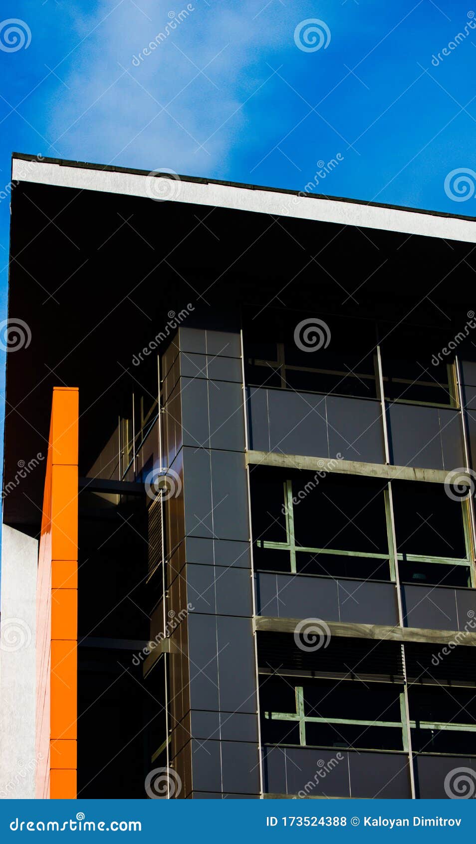 Modern Building in Sofia Bulgaria Stock Photo - Image of architecture ...