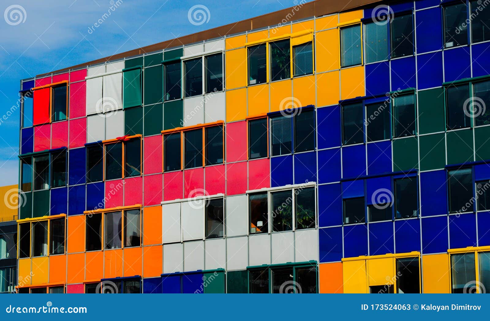 Modern Building in Sofia Bulgaria Stock Image - Image of bulgarian ...