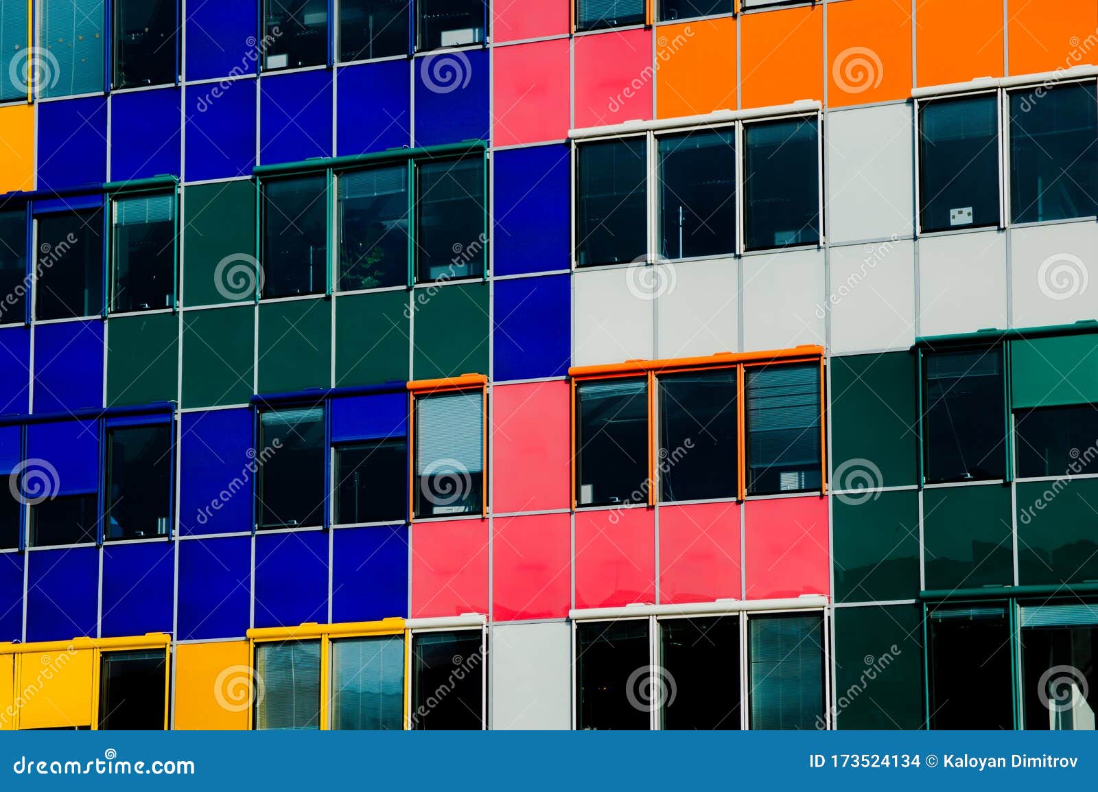 Modern Building in Sofia Bulgaria Stock Photo - Image of architecture ...