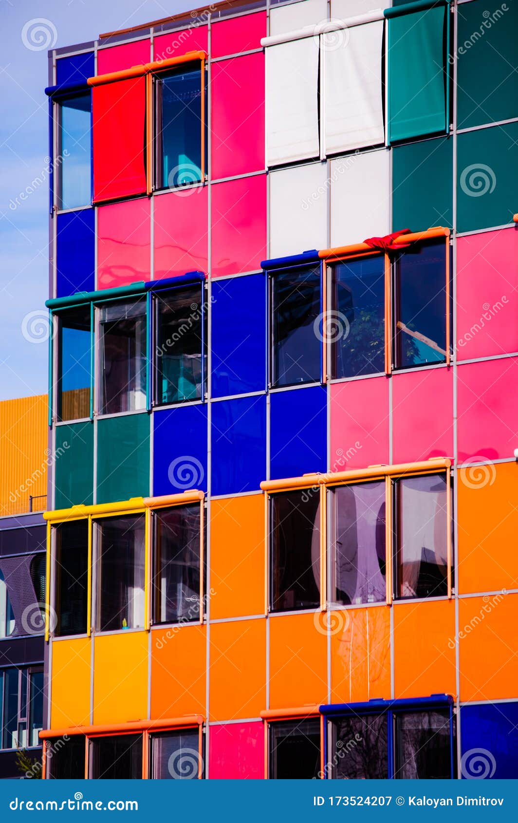 Modern Building in Sofia Bulgaria Stock Image - Image of tourism ...