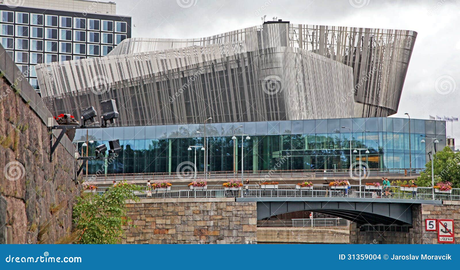 Modern Building in Stockholm Editorial Stock Image - Image of centre ...