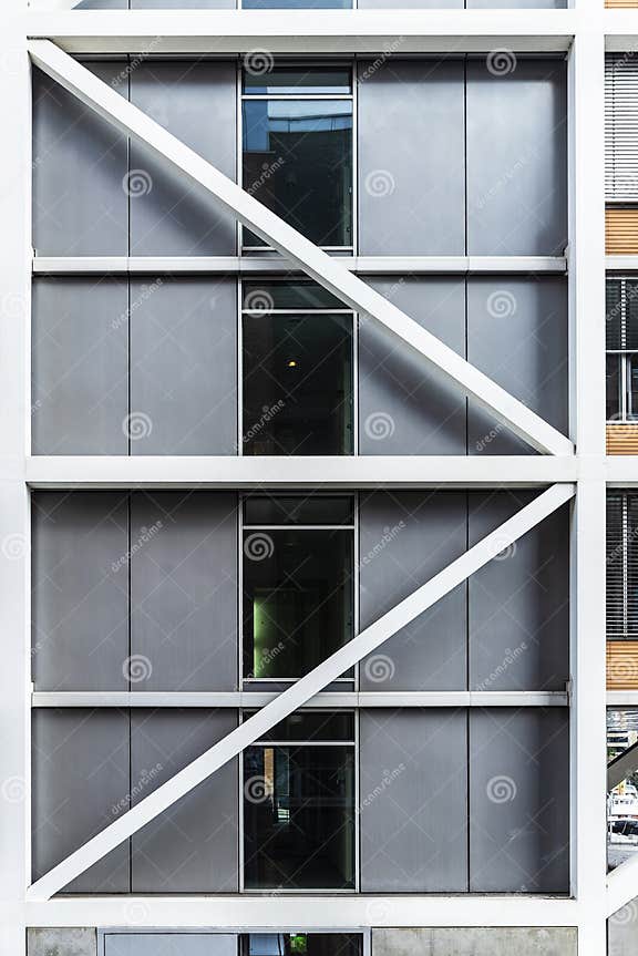 Modern Building with Triangular and Rectangular Shapes in Hamburg ...