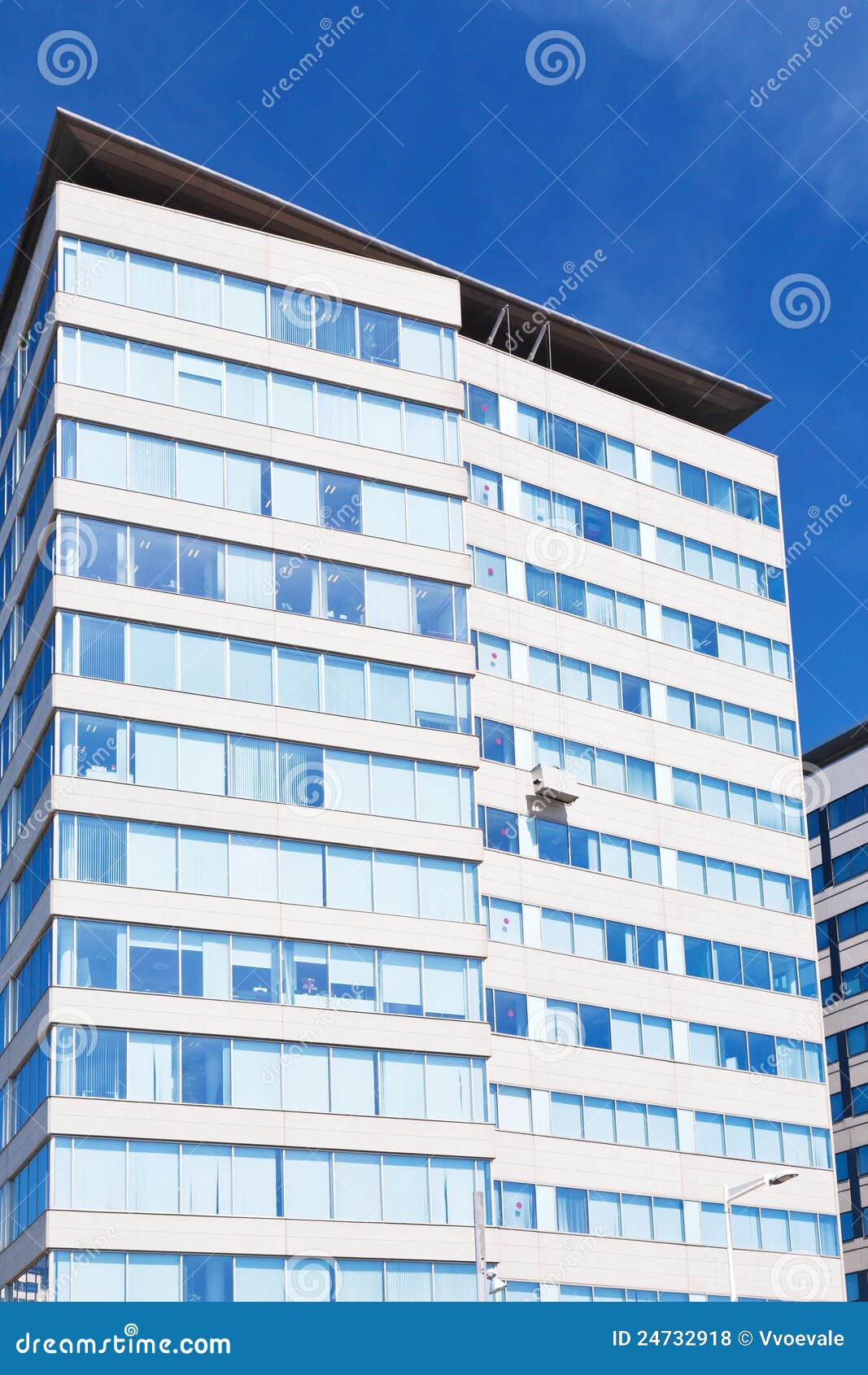 Modern Building Under Blue Sky Stock Photo - Image of center, real ...
