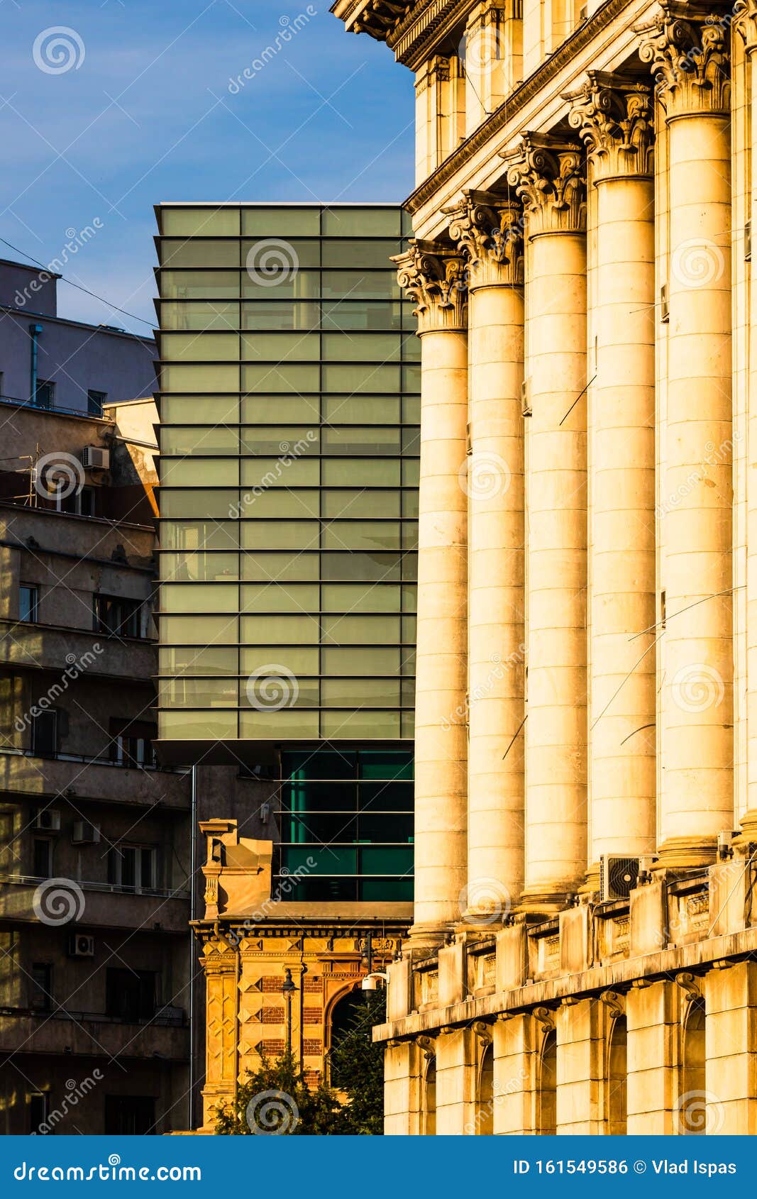 The Modern Building of the Union of Romanian Architects in Downtown ...