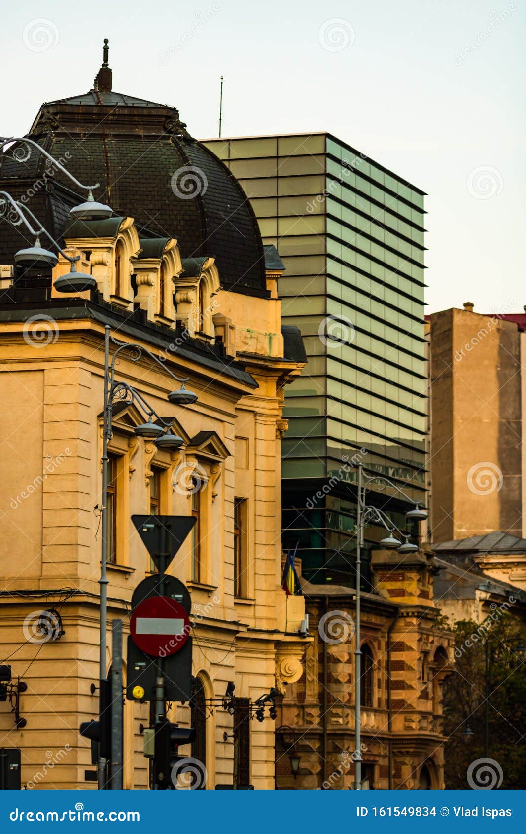 The Modern Building of the Union of Romanian Architects in Downtown ...