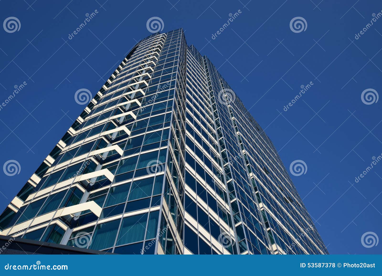 A modern building stock photo. Image of view, sunlit - 53587378