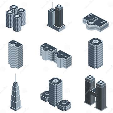 Modern building vector stock vector. Illustration of investment - 7160389