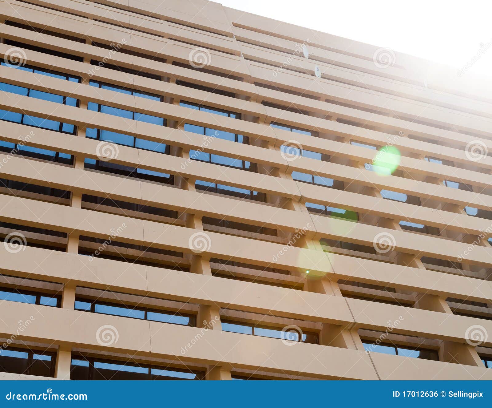 Modern building wall stock photo. Image of exterior, glass - 17012636