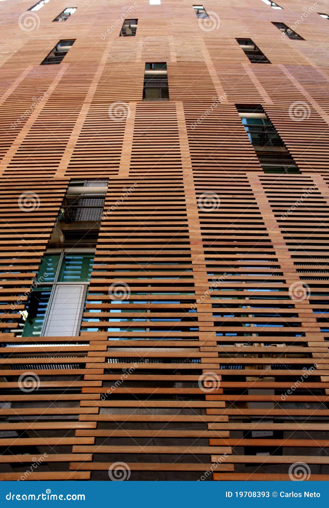 Modern Building Wall Pattern Stock Image - Image of facade ...