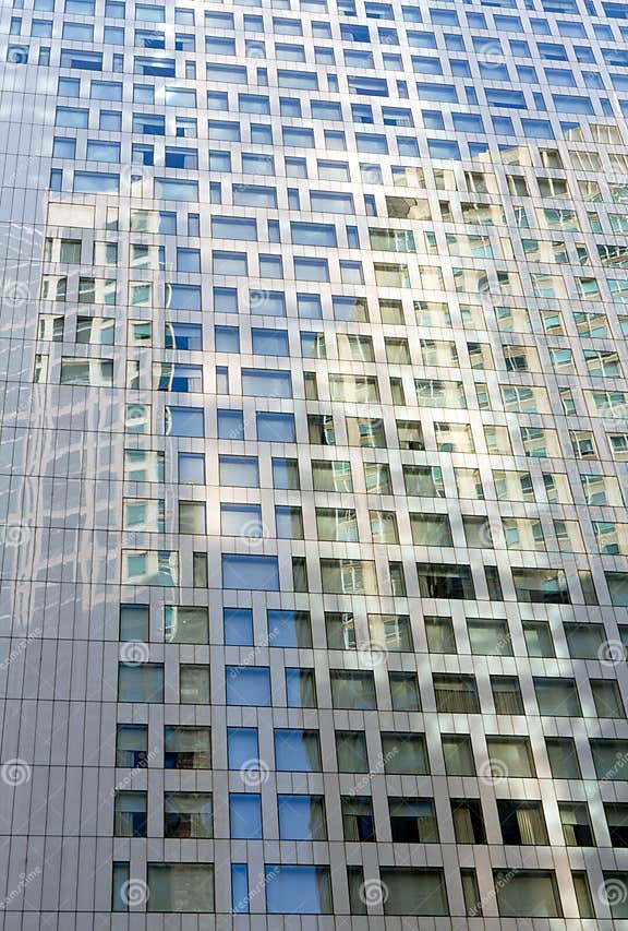 Modern Building Window Pattern Stock Image - Image of center ...