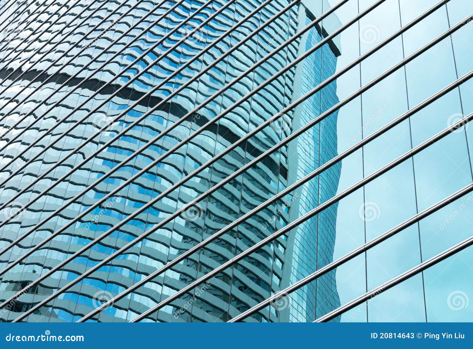 Modern Building Windows stock image. Image of blue, details - 20814643