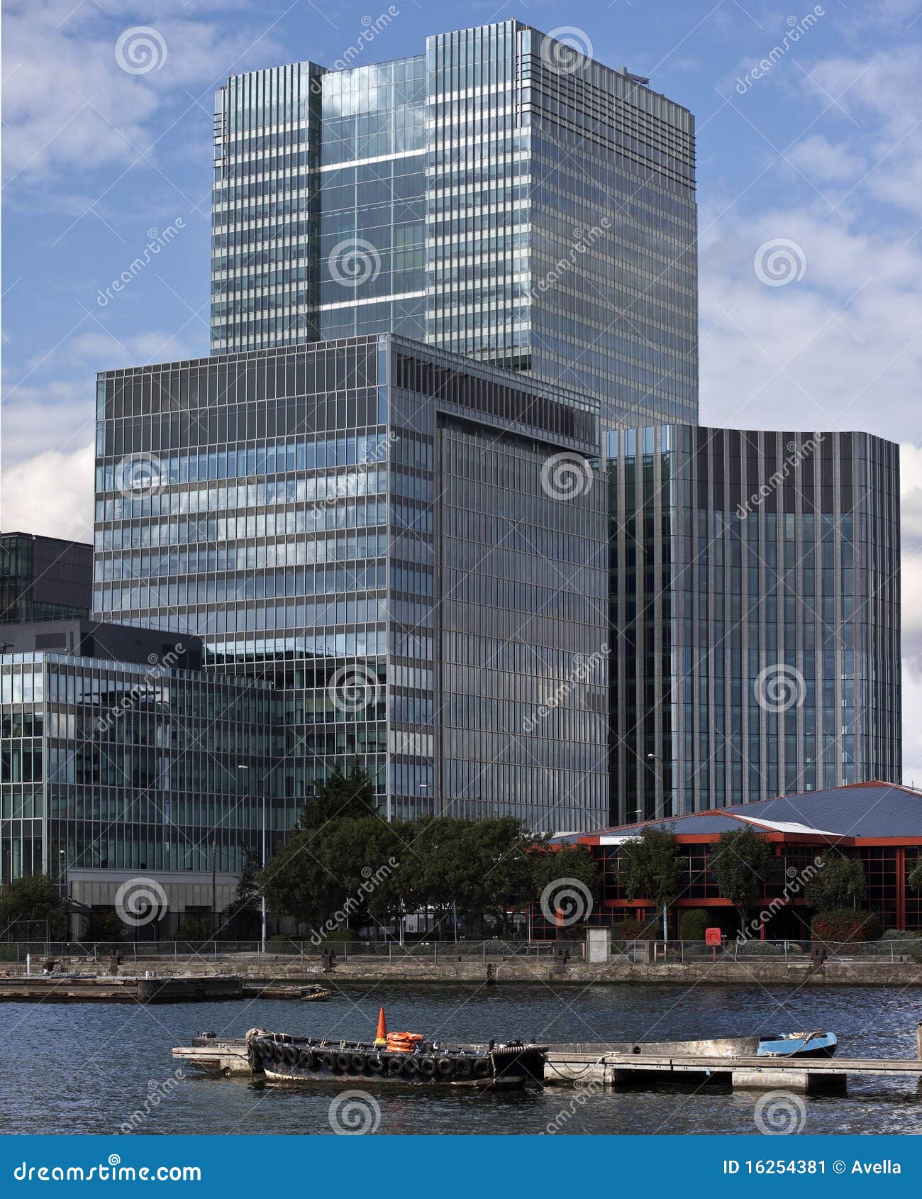 Modern buildings stock image. Image of built, construction - 16254381