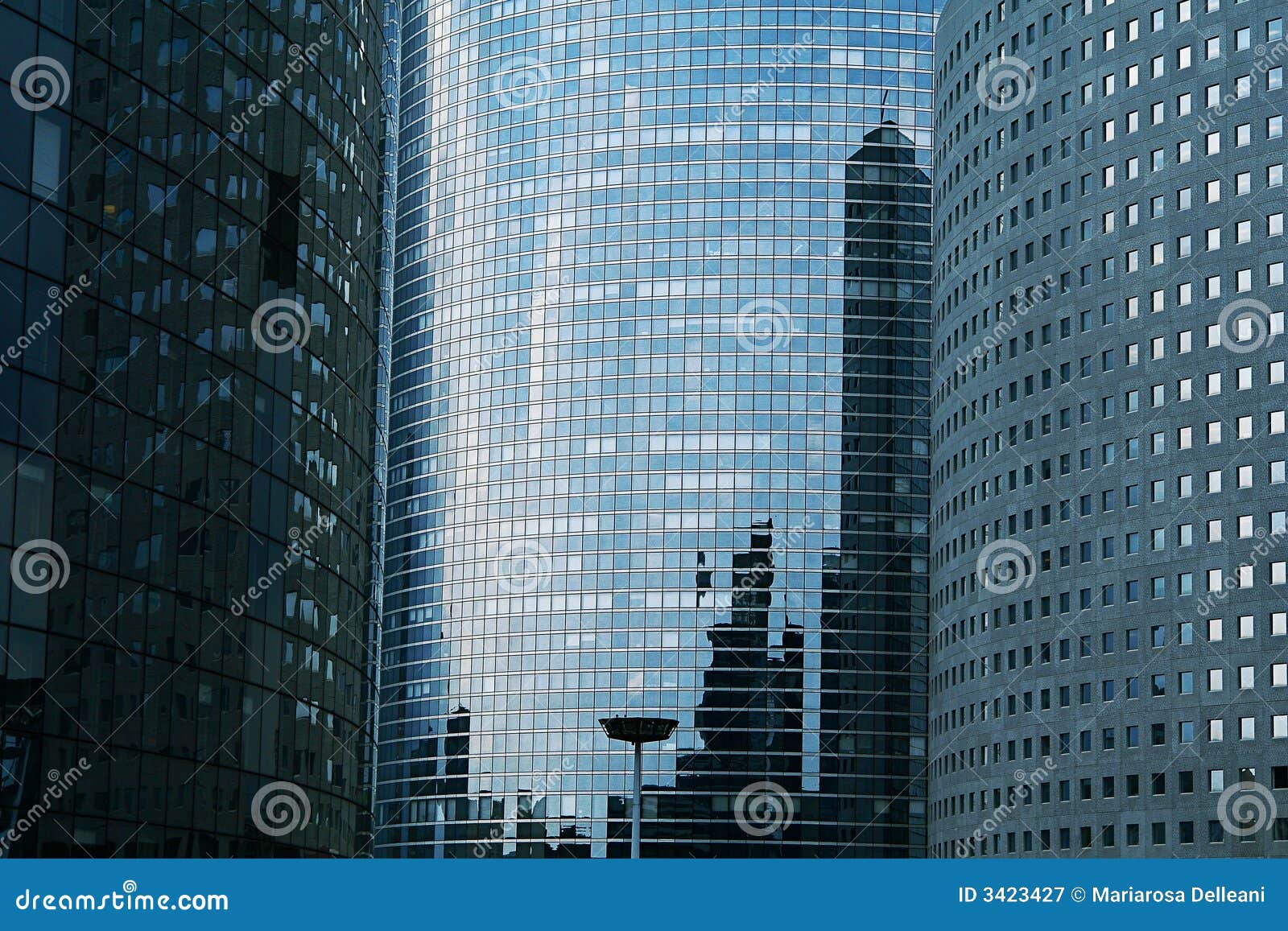 Modern buildings stock image. Image of modern, work, buildings - 3423427