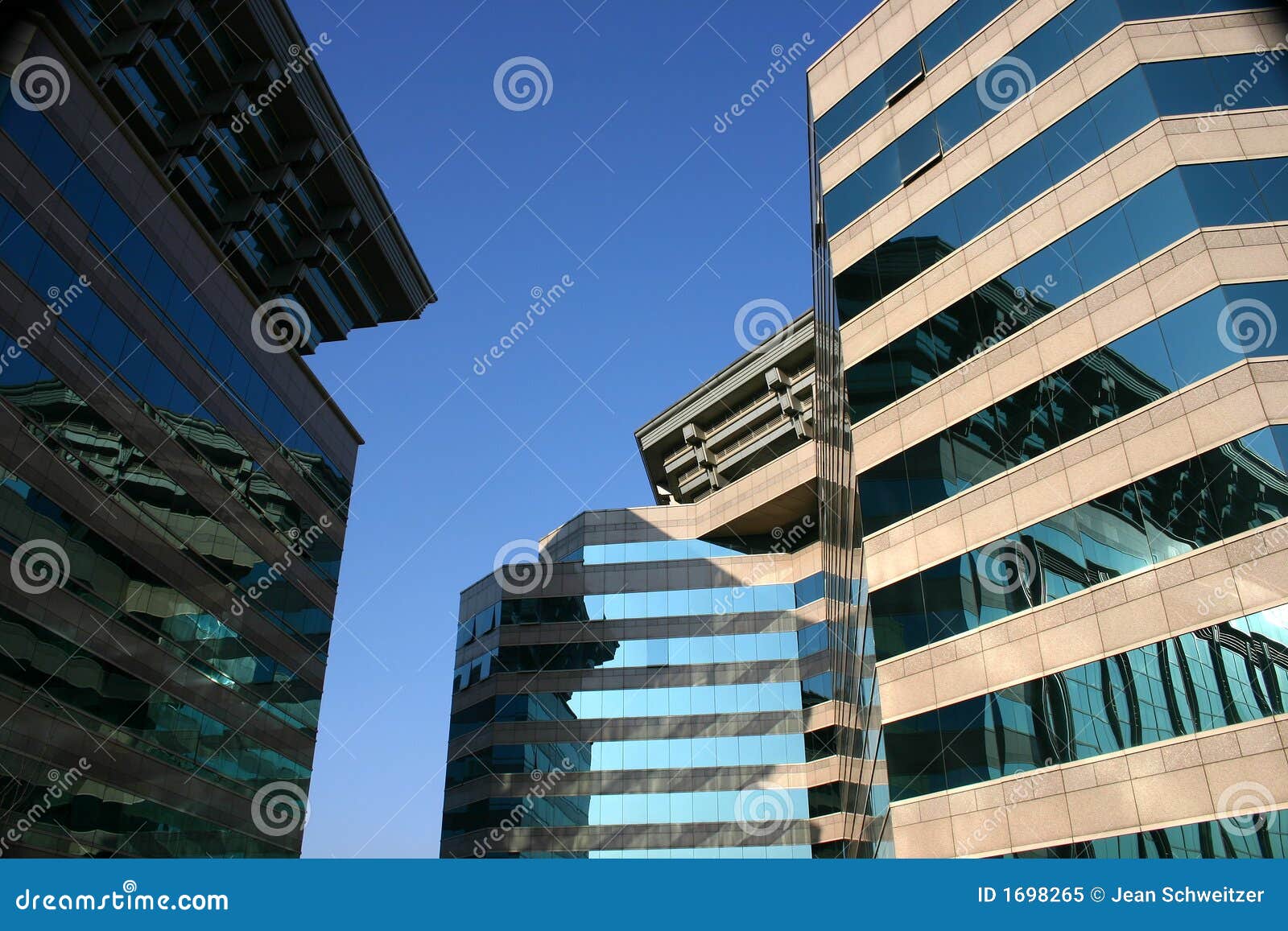 Modern Buildings Bejing China Stock Image - Image of blue, daytime: 1698265