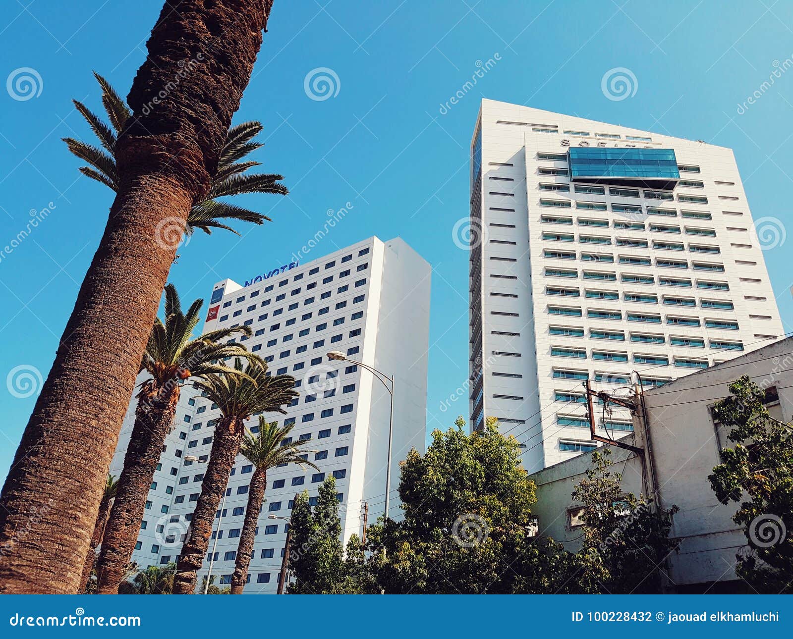 Modern Buildings in Casablanca, Morocco Editorial Photography - Image ...
