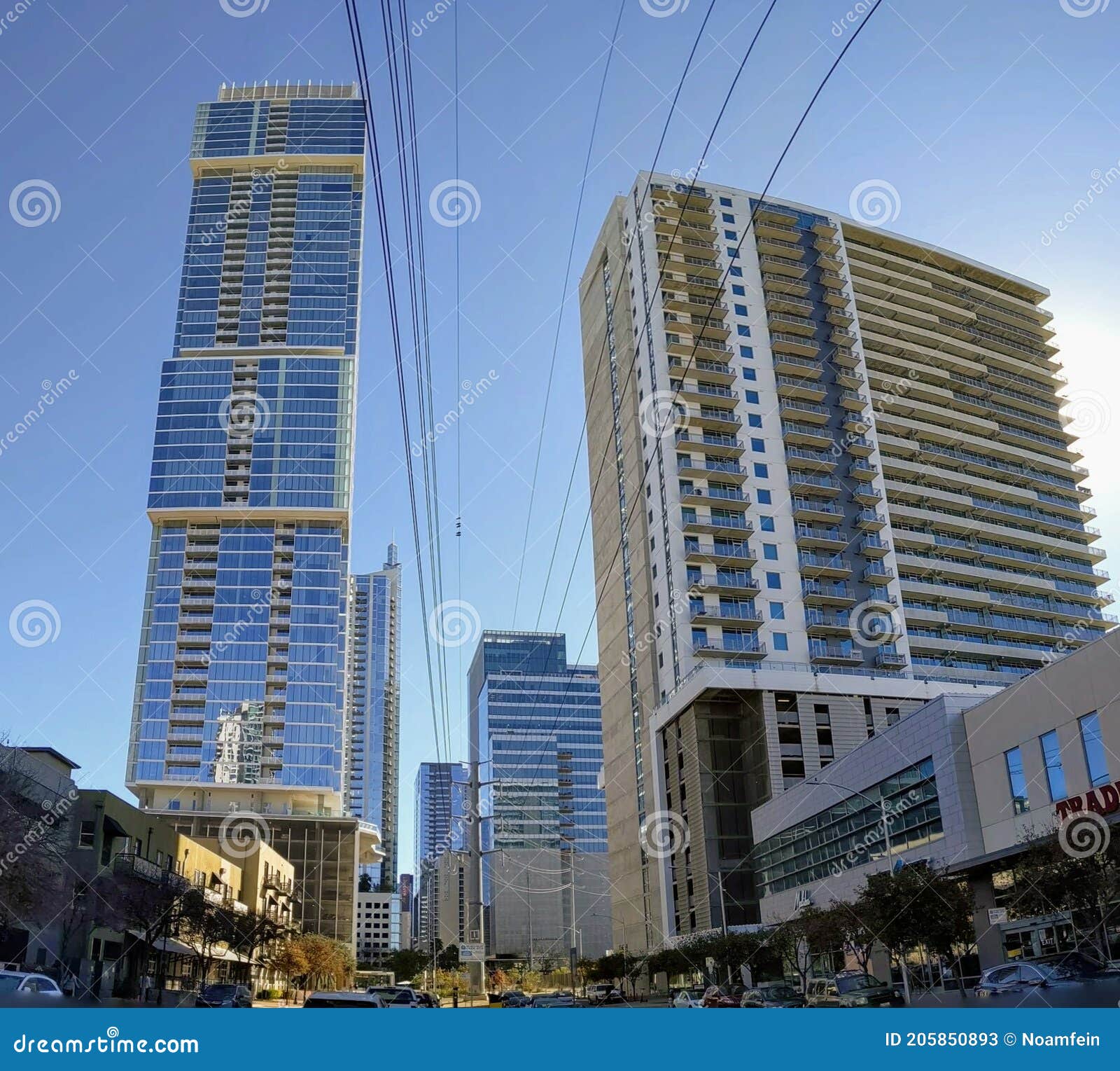 Modern Buildings in Downtown Austin Texas Editorial Stock Photo - Image ...