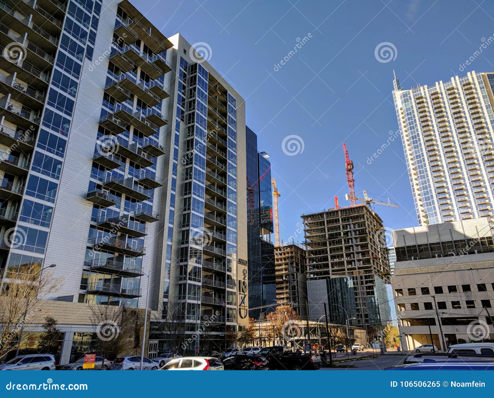 Downtown Austin Texas editorial image. Image of buildings - 106506265