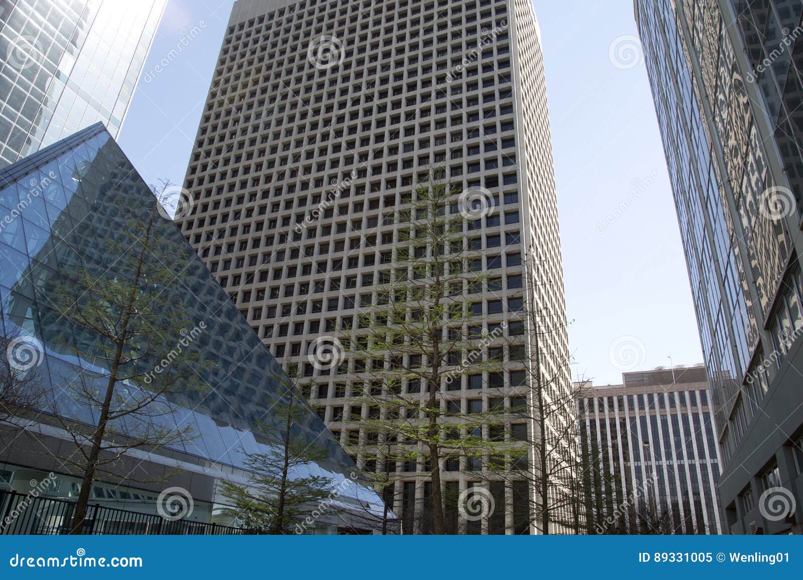 Modern Buildings in Downtown Dallas TX Stock Image - Image of rooms ...