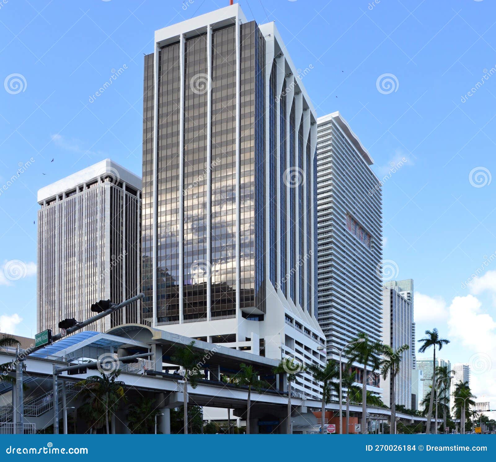 Modern Buildings in Downtown Miami, Florida Editorial Stock Image ...