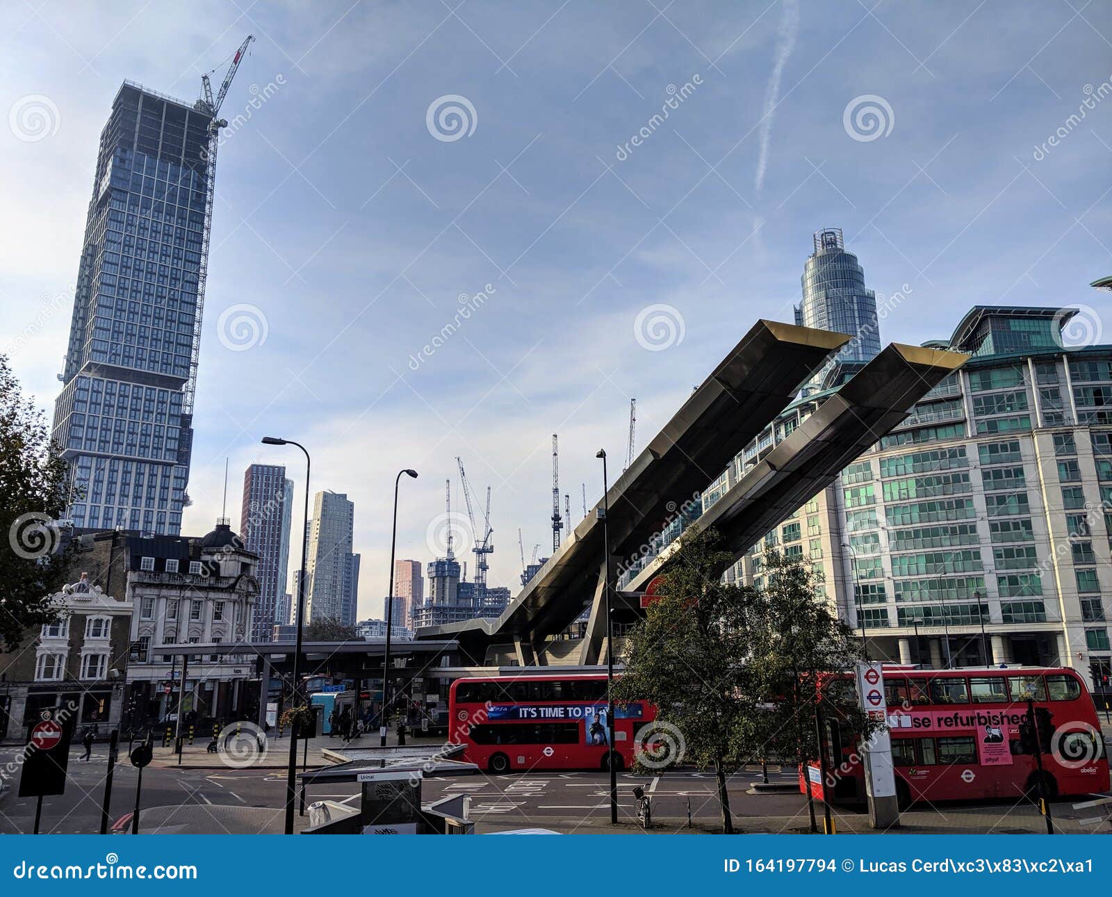 Modern Buildings in London, Great Britain Editorial Stock Image - Image ...
