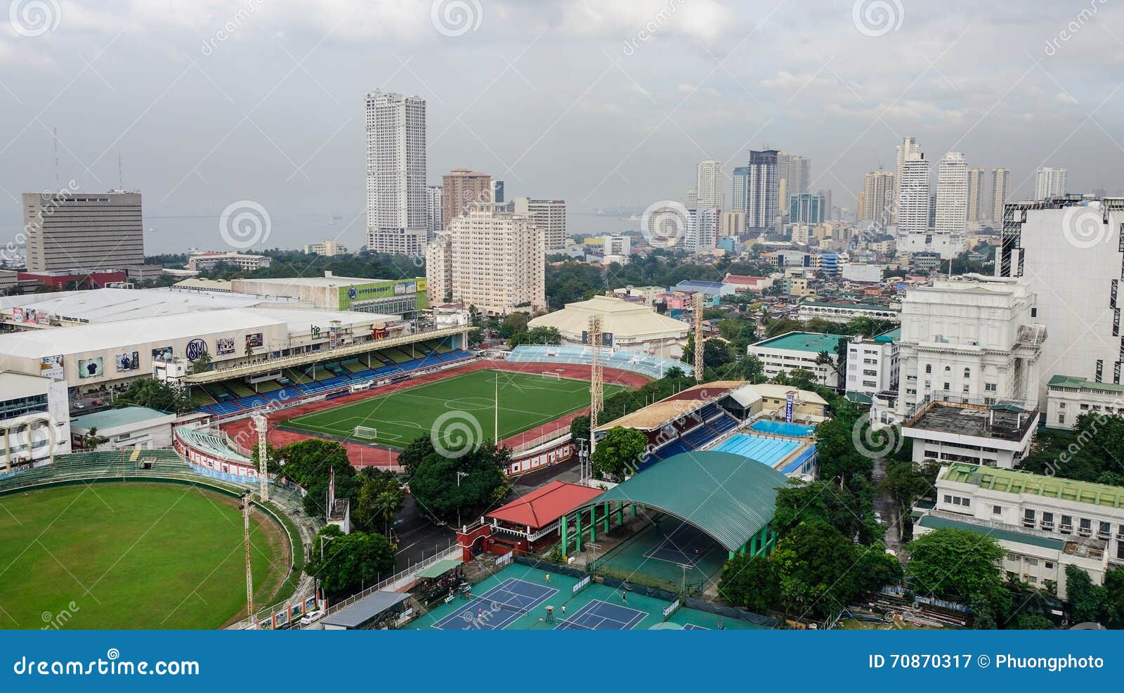 Modern Buildings in Manila, Philippines Editorial Photography - Image ...