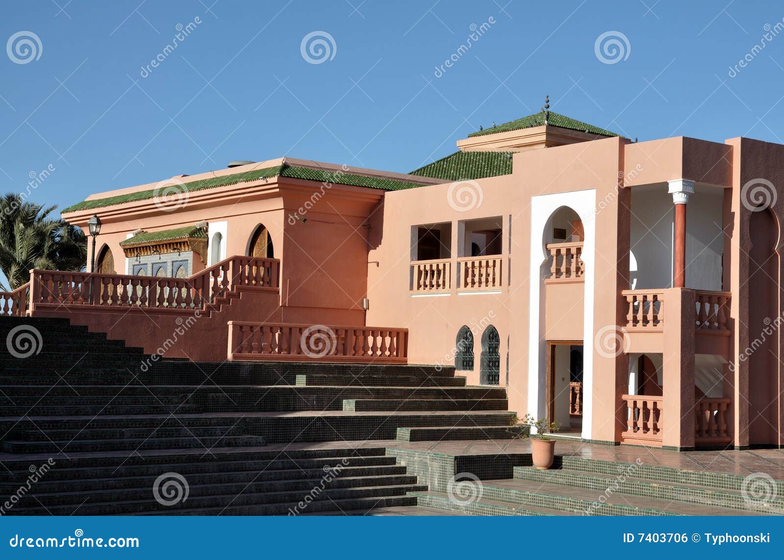 Modern Buildings in Marrakech Stock Photo - Image of door, marrakesh ...