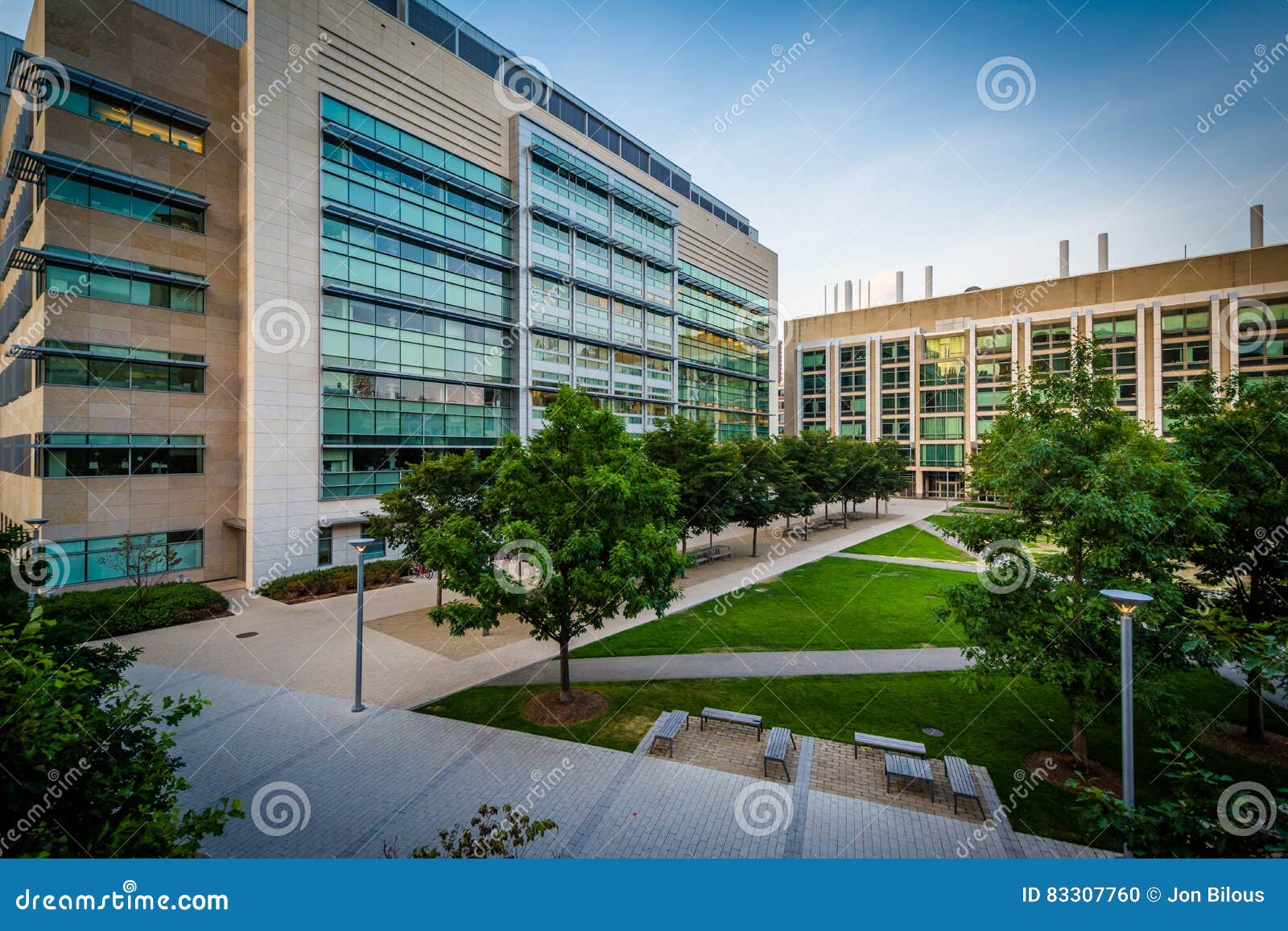 Modern Buildings at the Massachusetts Institute of Technology, I Stock ...