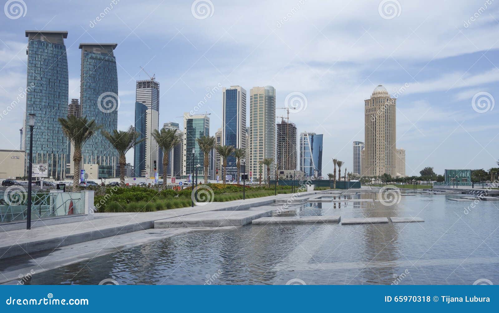 Modern Buildings and Park Sheraton Editorial Stock Photo - Image of ...