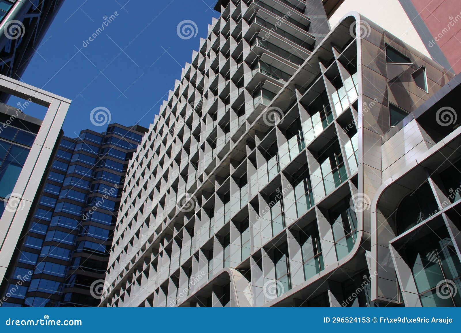 Modern Buildings in Perth (australia) Stock Image - Image of window ...