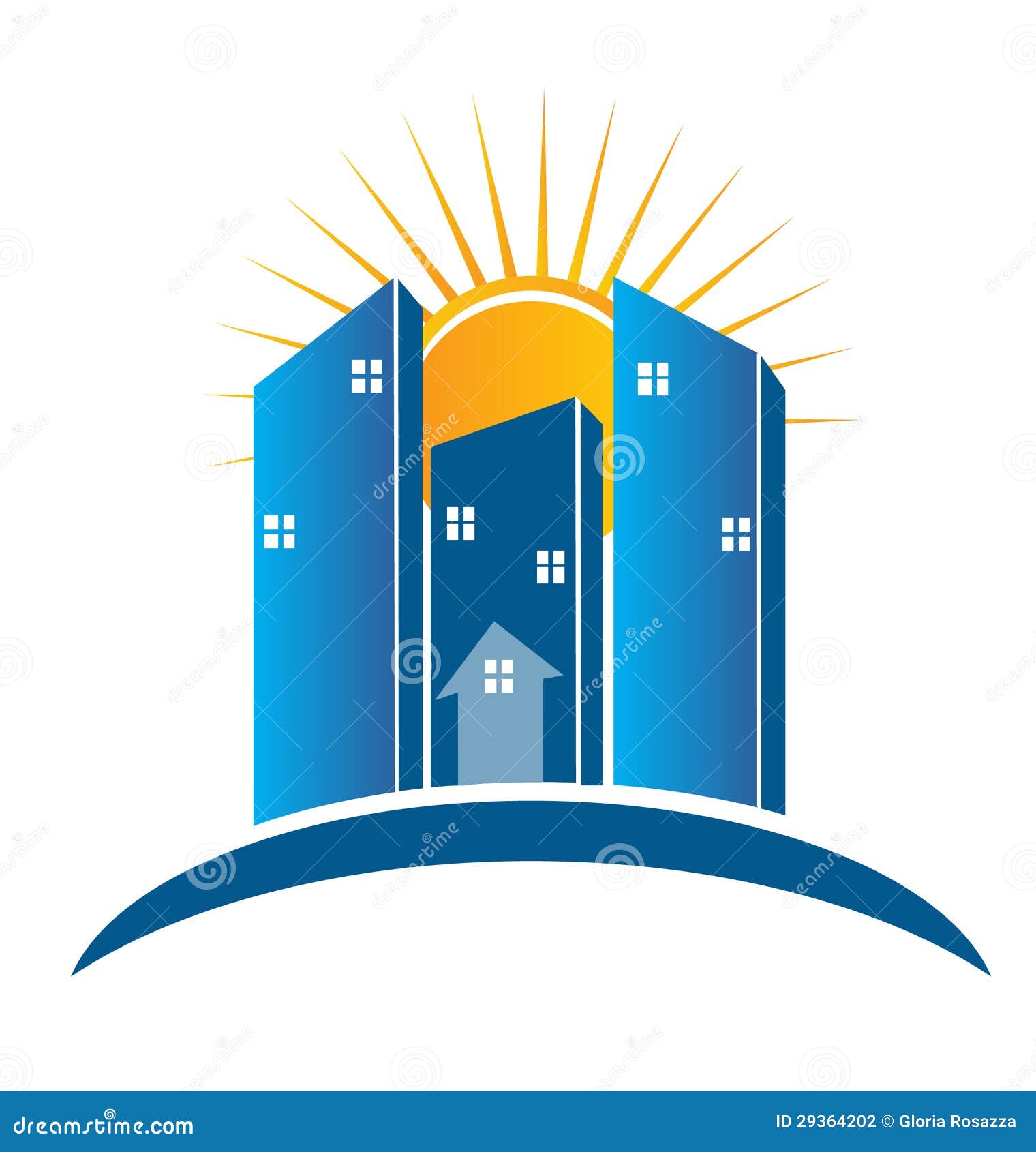 Modern Buildings Decorative Interiors Icons In Linear Style Pack Vector ...