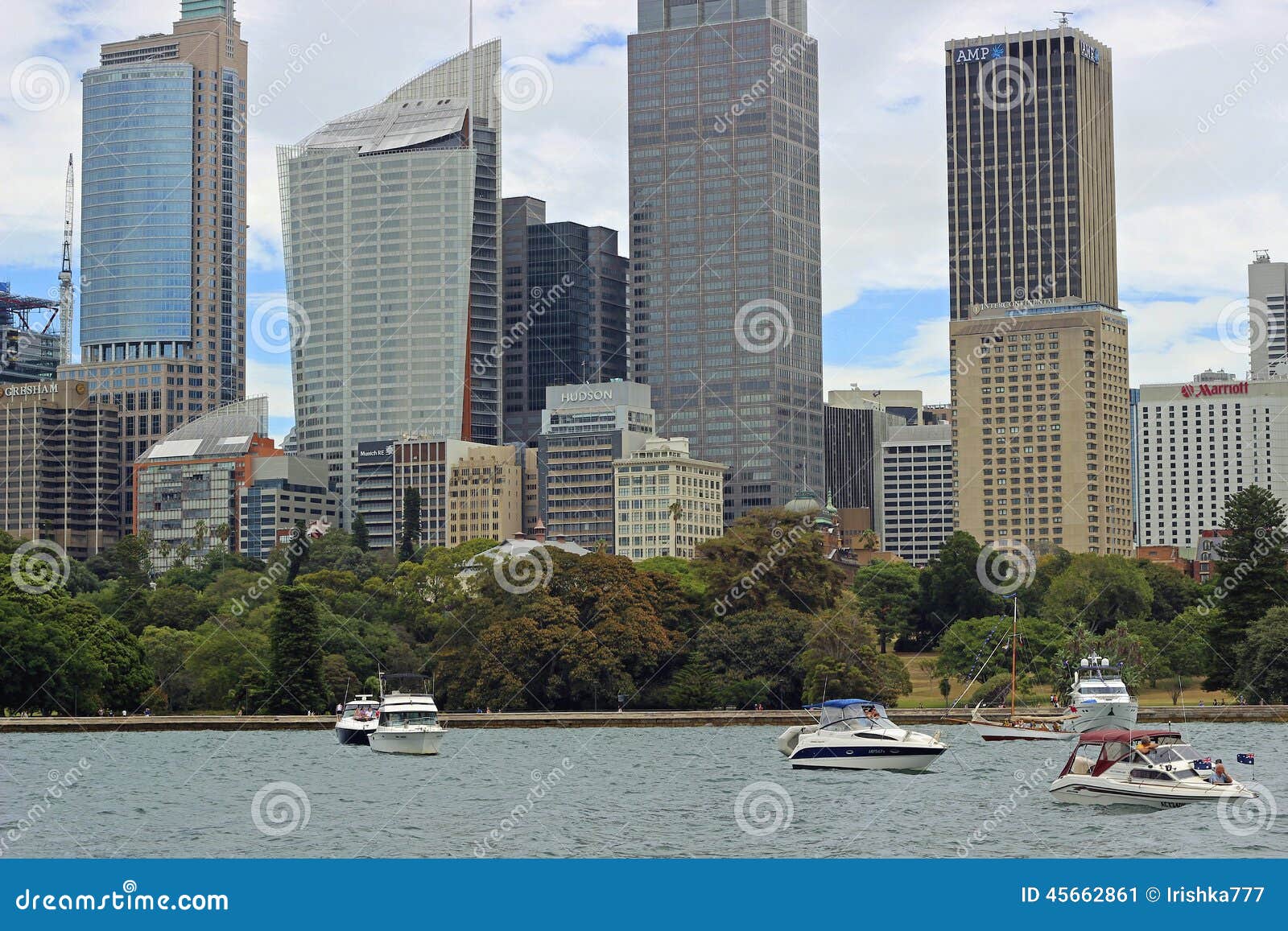 Modern Buildings, Sydney Cityscape Editorial Photo - Image of blue ...