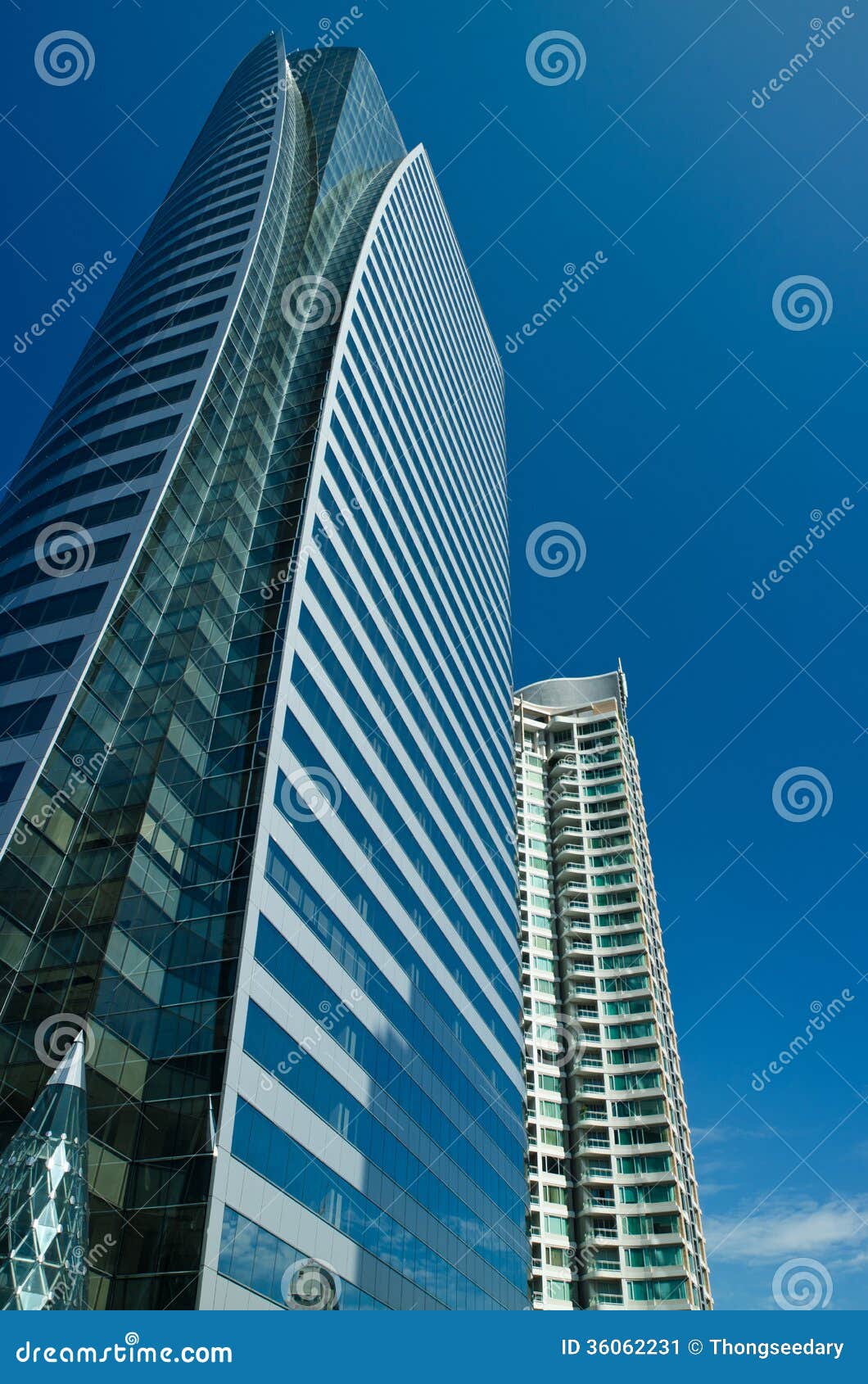 Modern Buildings Under Blue Sky Stock Image - Image of modern ...